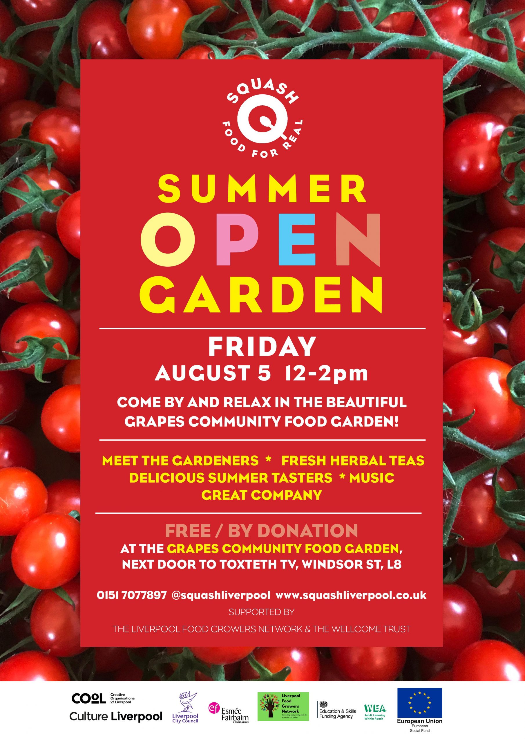 SUMMER OPEN GARDEN - Squash