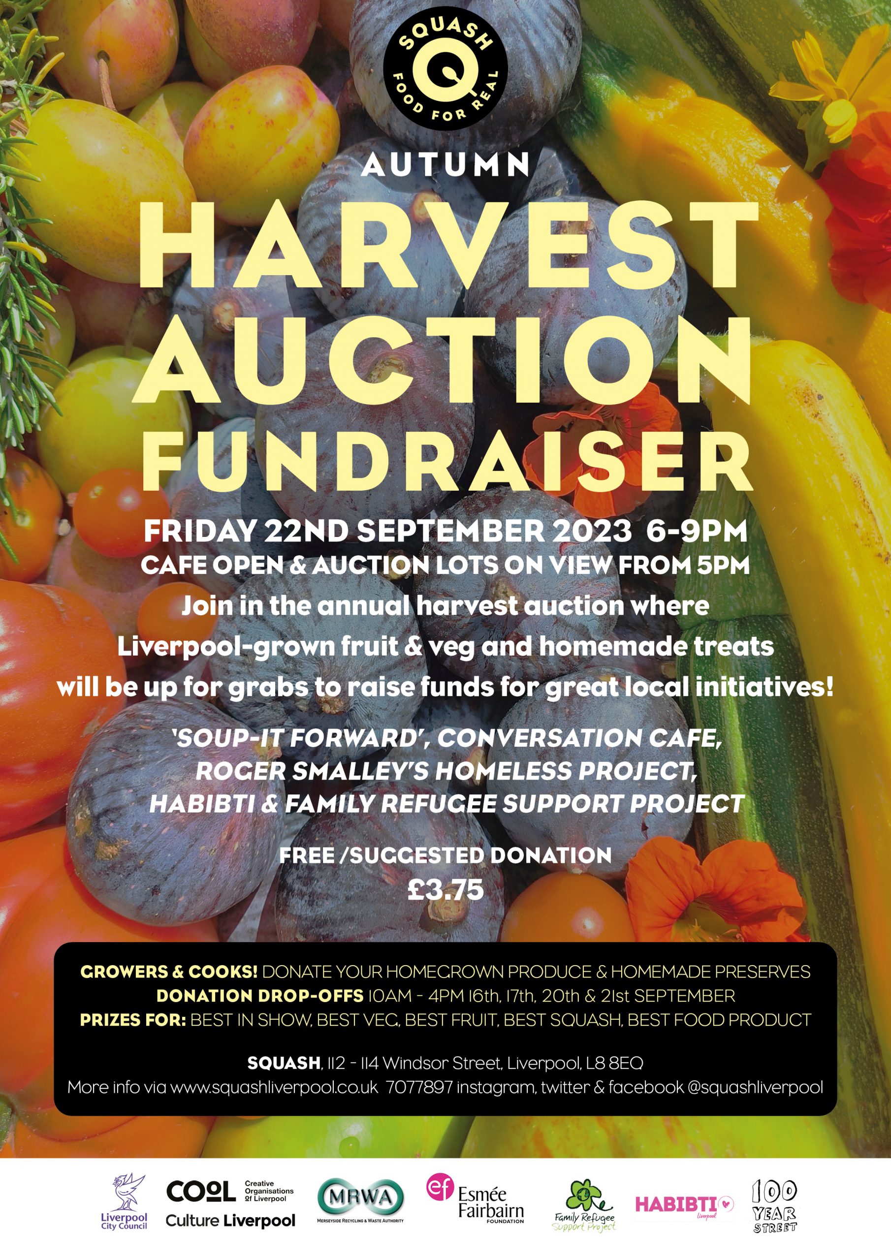 HARVEST AUCTION FUNDRAISER - Squash